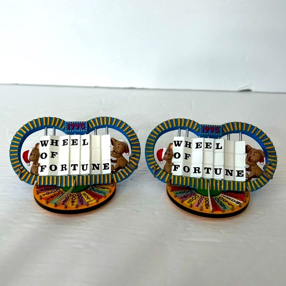 Hallmark | Holiday | Vtg Hallmark Wheel Of Fortune 2th Anniversary ...